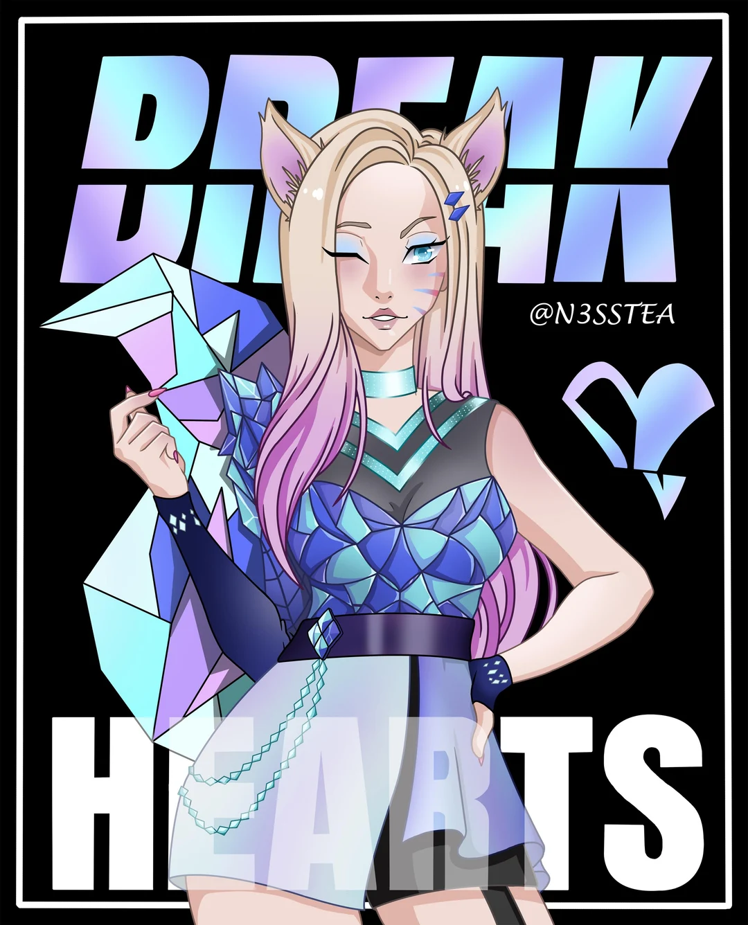 I made this fanart recently. U can see the process in my Instagram ️ | Scrolller