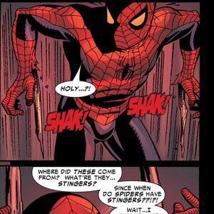 Does Spider-Man still have his stingers? | Scrolller