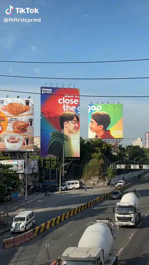 PHILIPPINES Closeup billboard for Pride Month | Scrolller