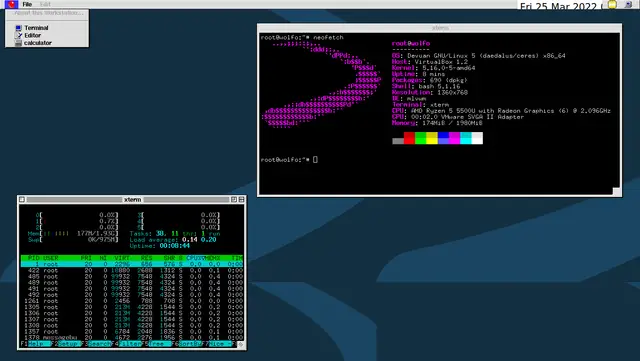 [MLVWM] Now it's time for "Debian without systemd" to try MLVWM. Devuan 5, runit and Linux ...