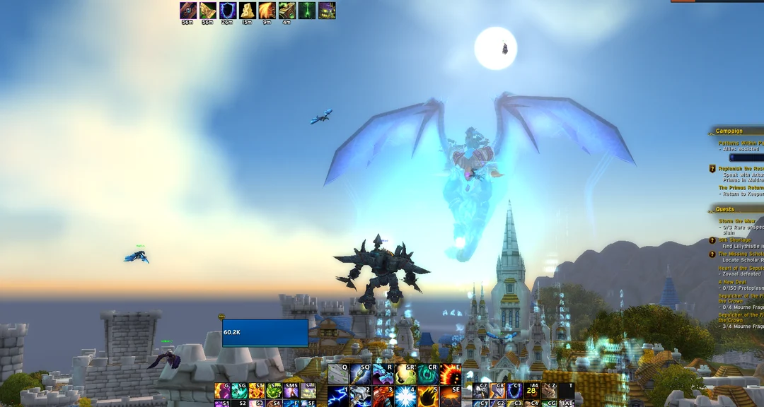 Dragonflight confirmed in-game, stormwind overrun with drakes!! | Scrolller