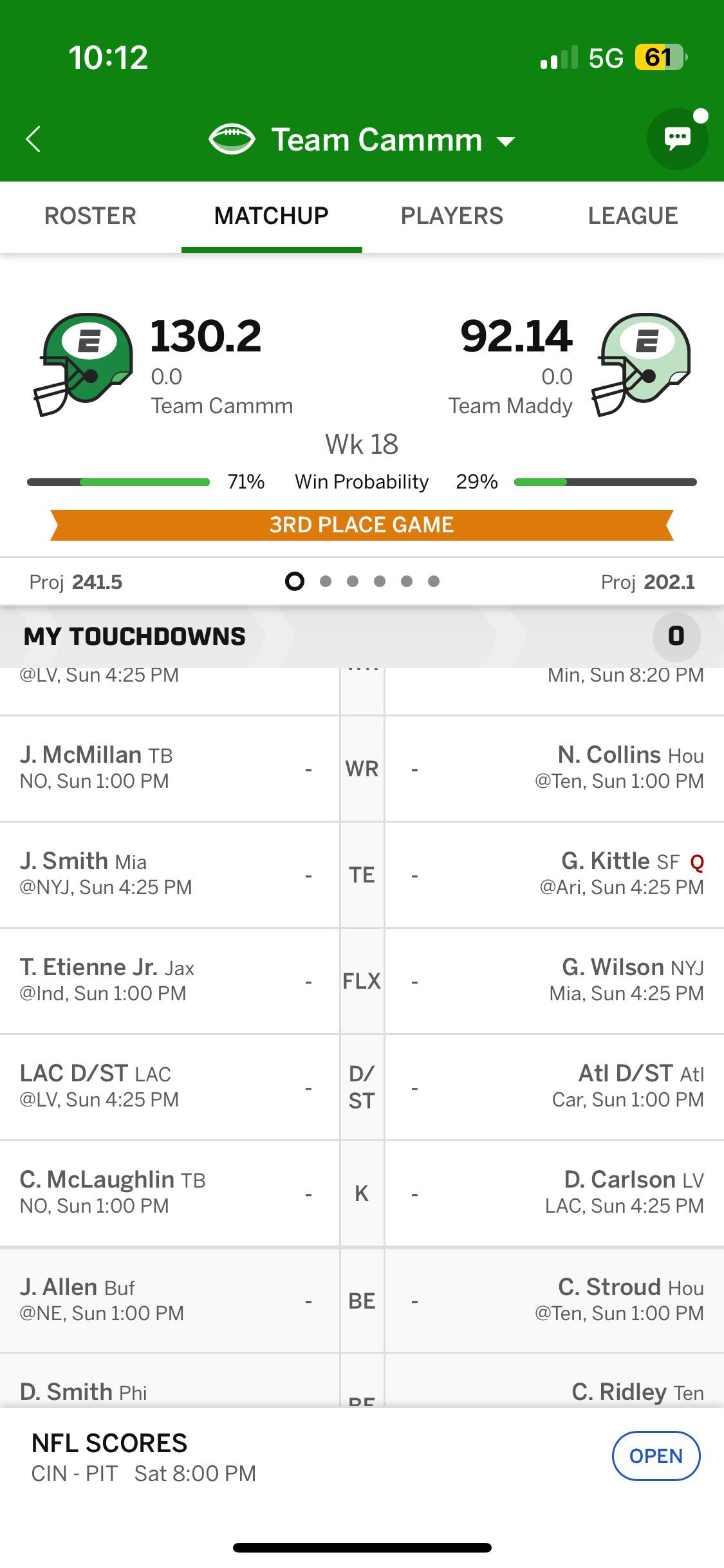 Deleted Week 1 points | Scrolller