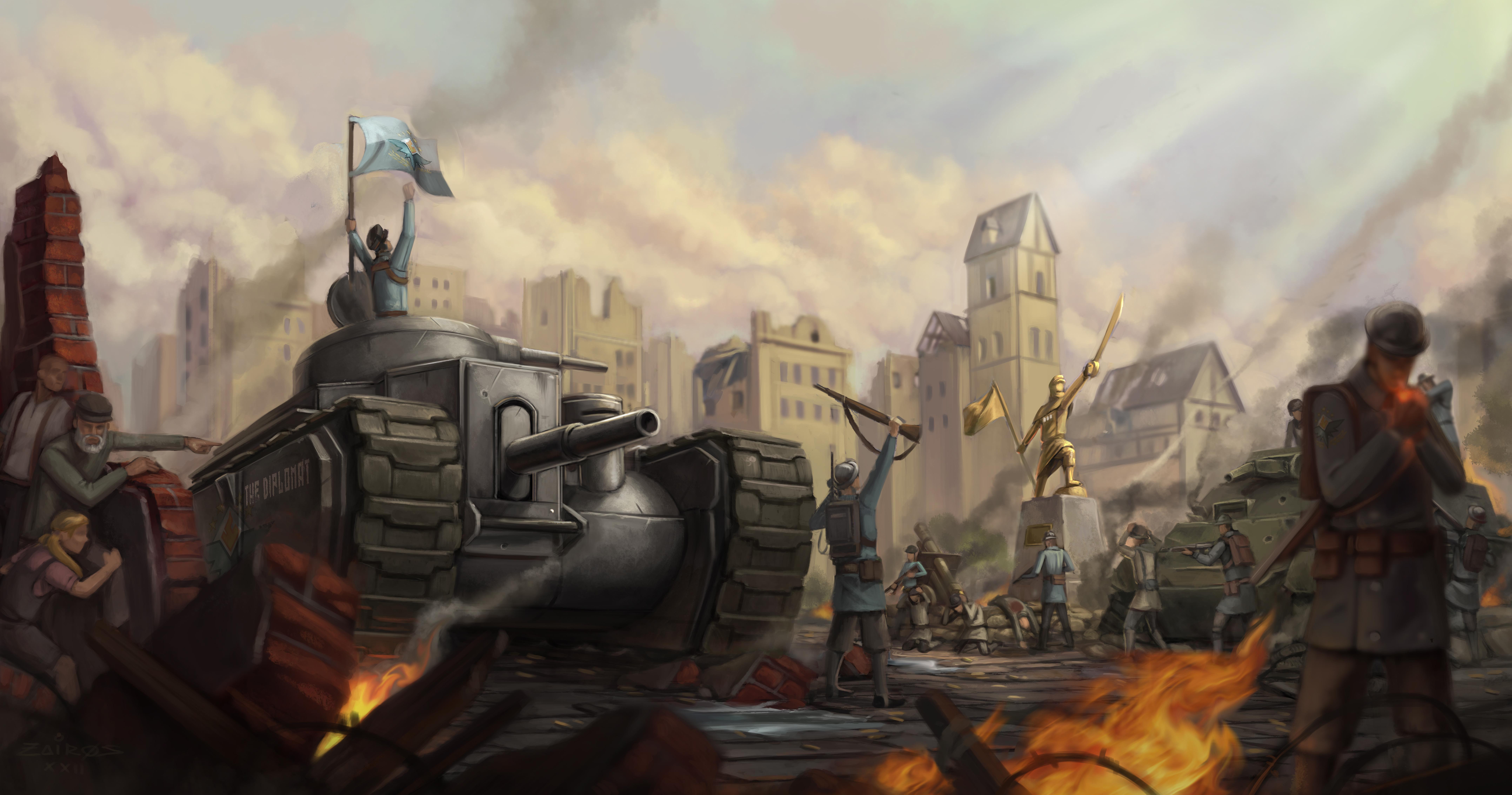 RoCS offensive leads to Warden victory, art by zairosartwork | Scrolller