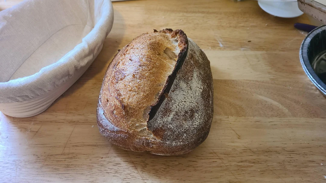 My first sourdough loaf ever! | Scrolller