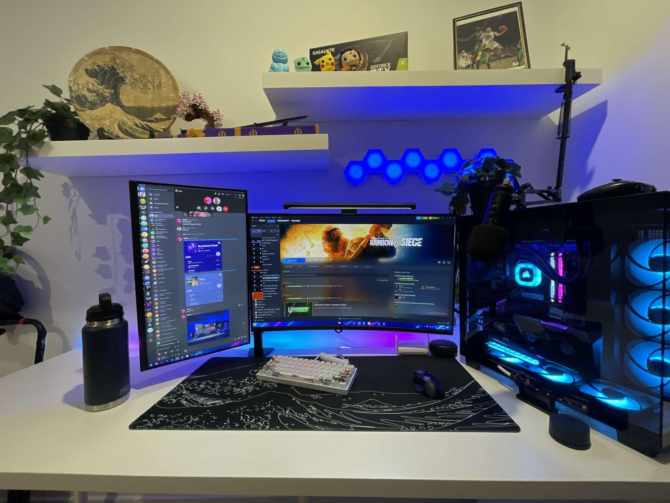 Would my setup look good with a hardwood desktop? | Scrolller