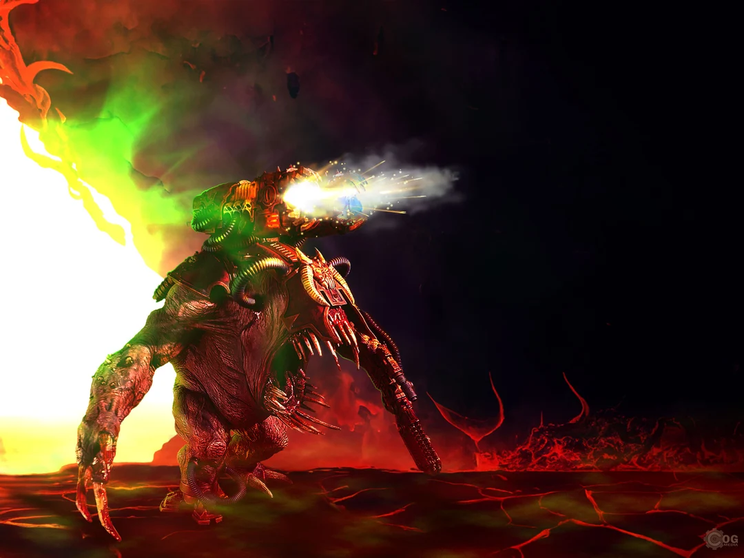 Khorne Daemon Engine by me | Scrolller