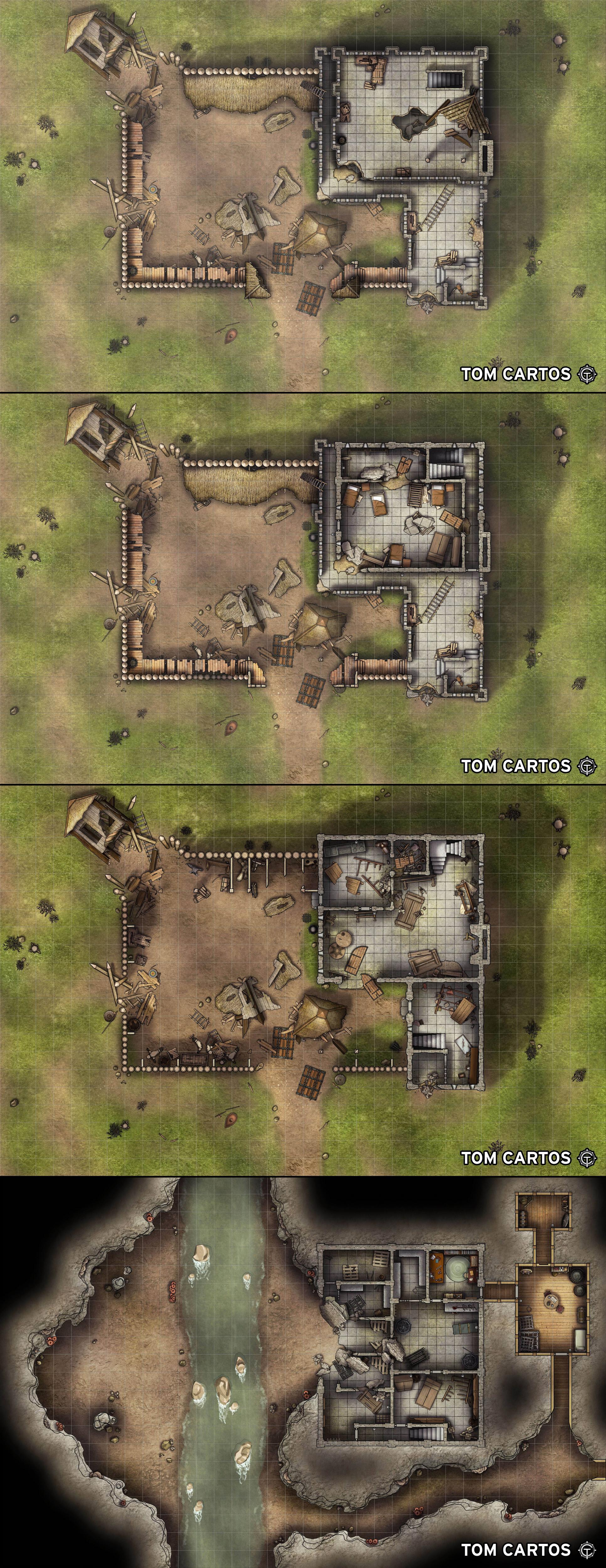 Eastwatch Garrison Ruins [34x88] | Scrolller