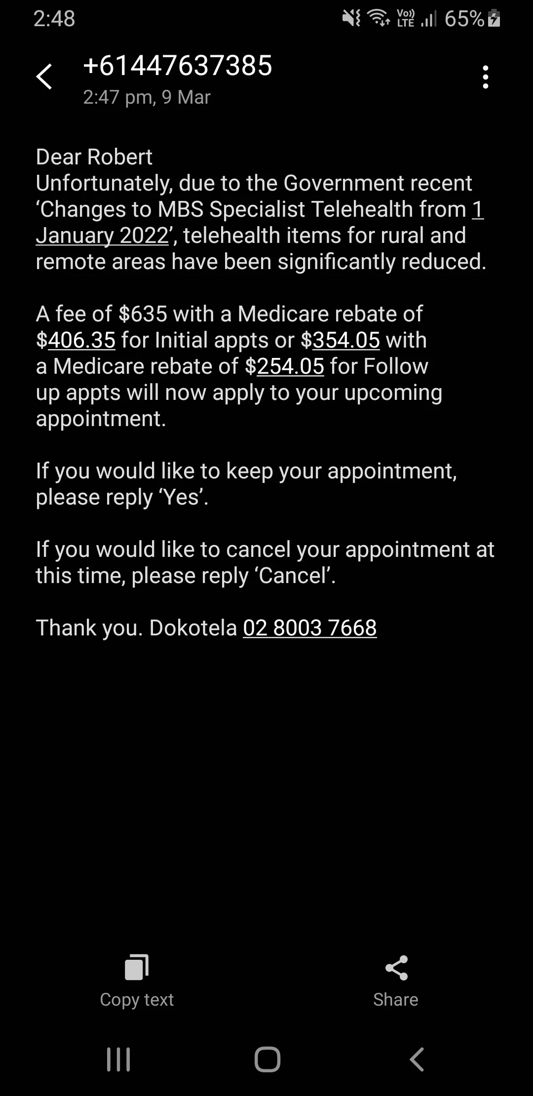 Prices for a Zoom appointment with a Psychiatrist.. | Scrolller