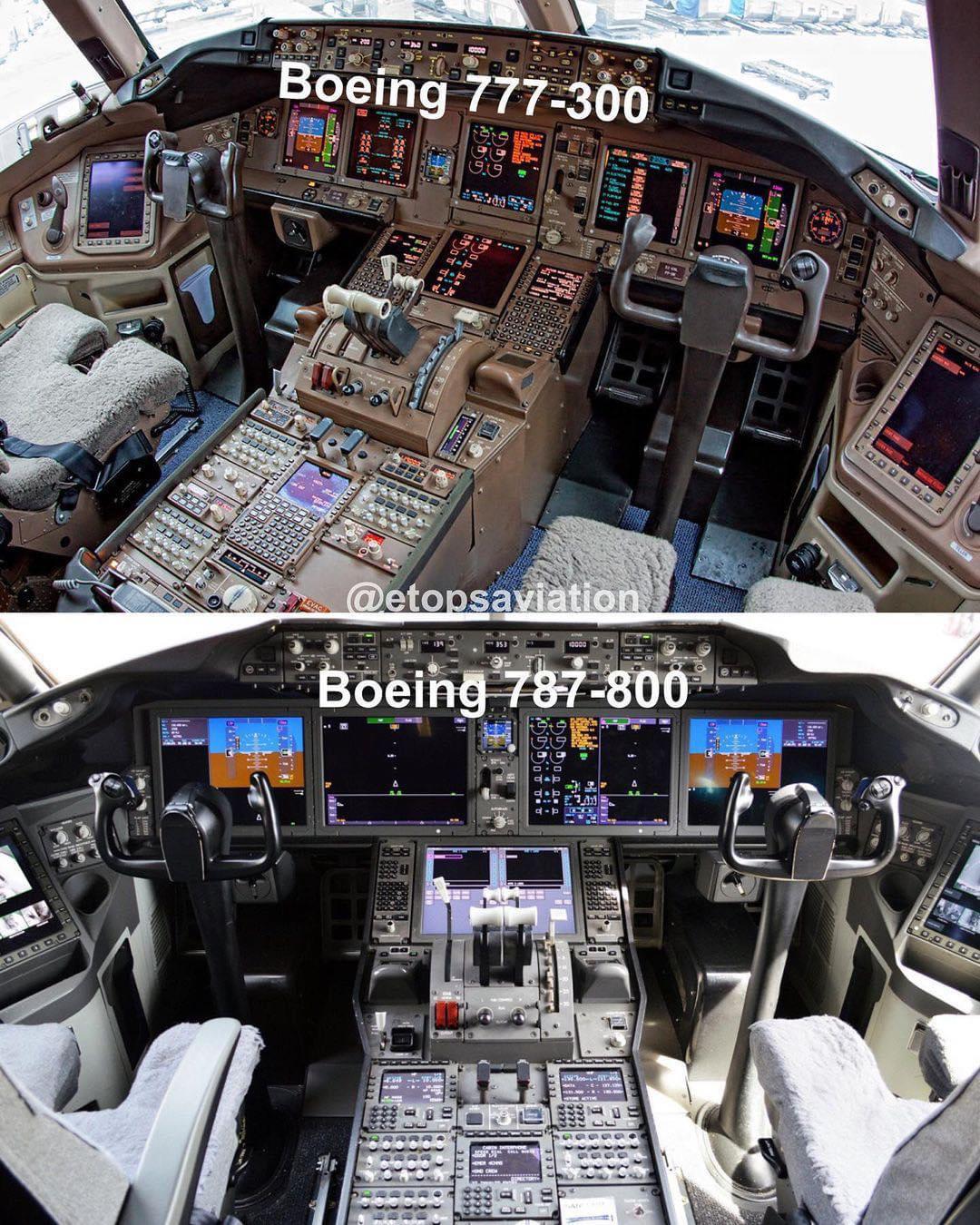 Difference Boeing 777 / 787 ️ | Scrolller