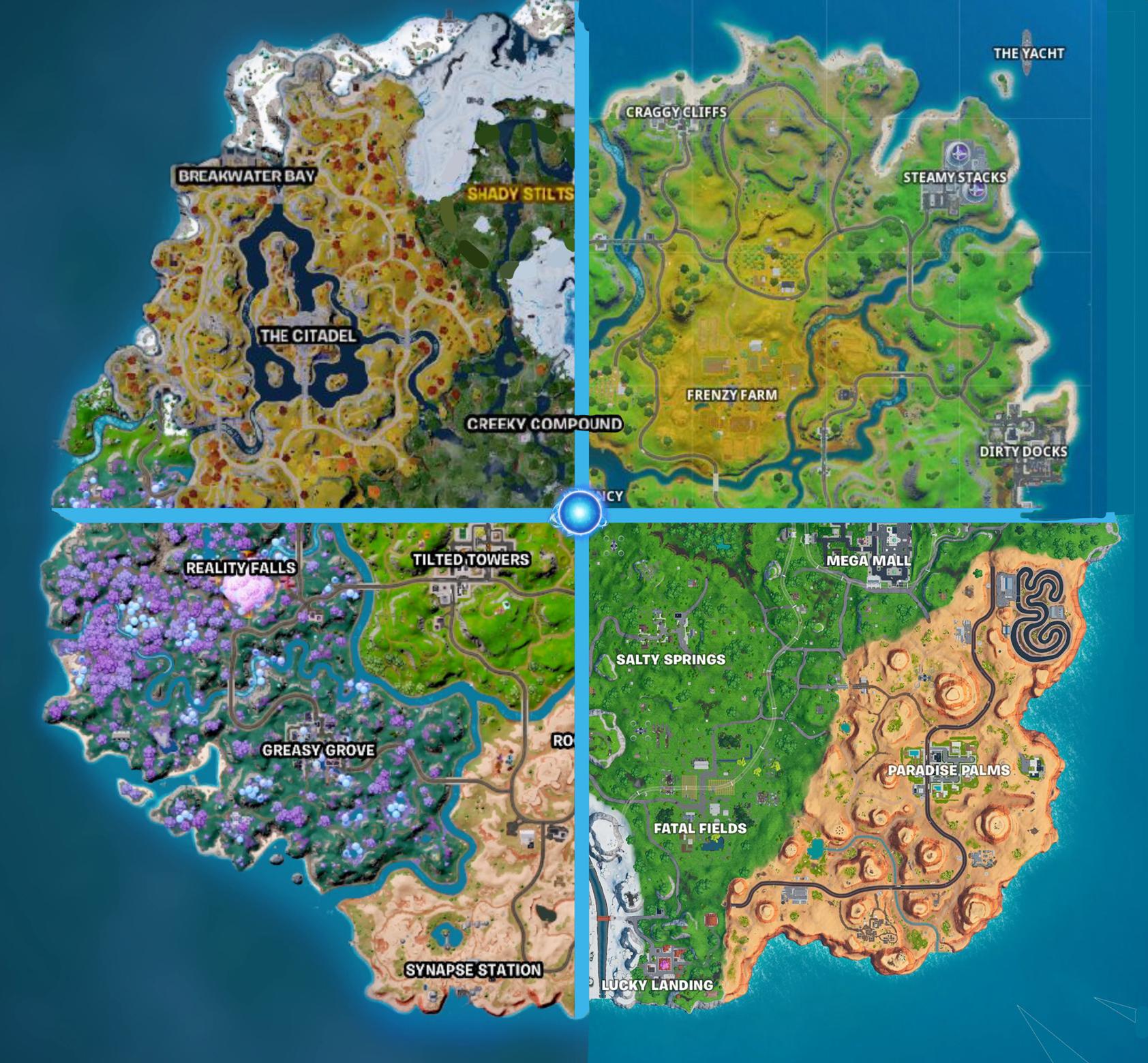 Fortnite Chapter 4 Season 4 map concept | Scrolller