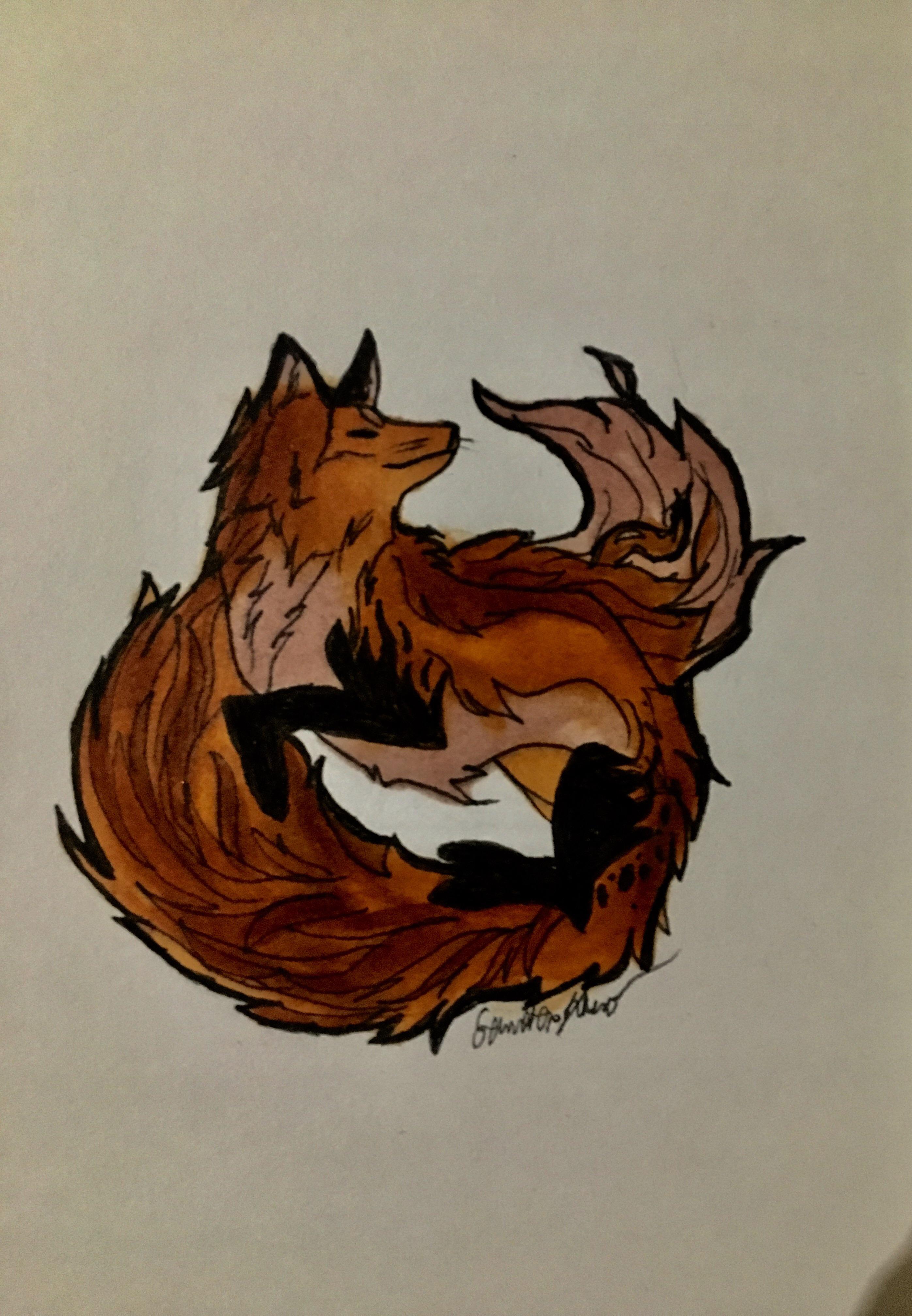 Tried to draw some fluff | Scrolller