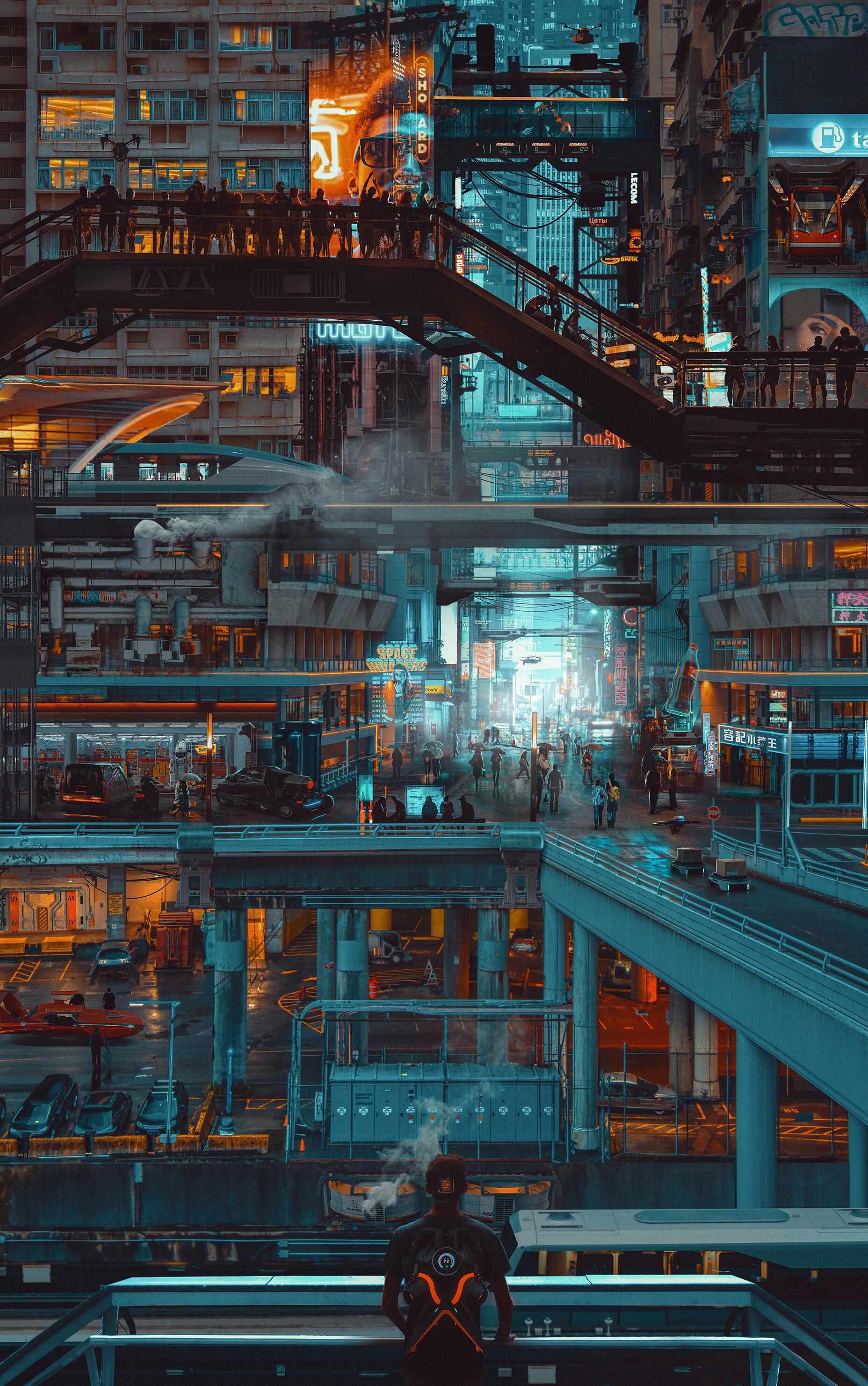 Metropolis, Fabio Araoju, Digital, 2021 | Scrolller