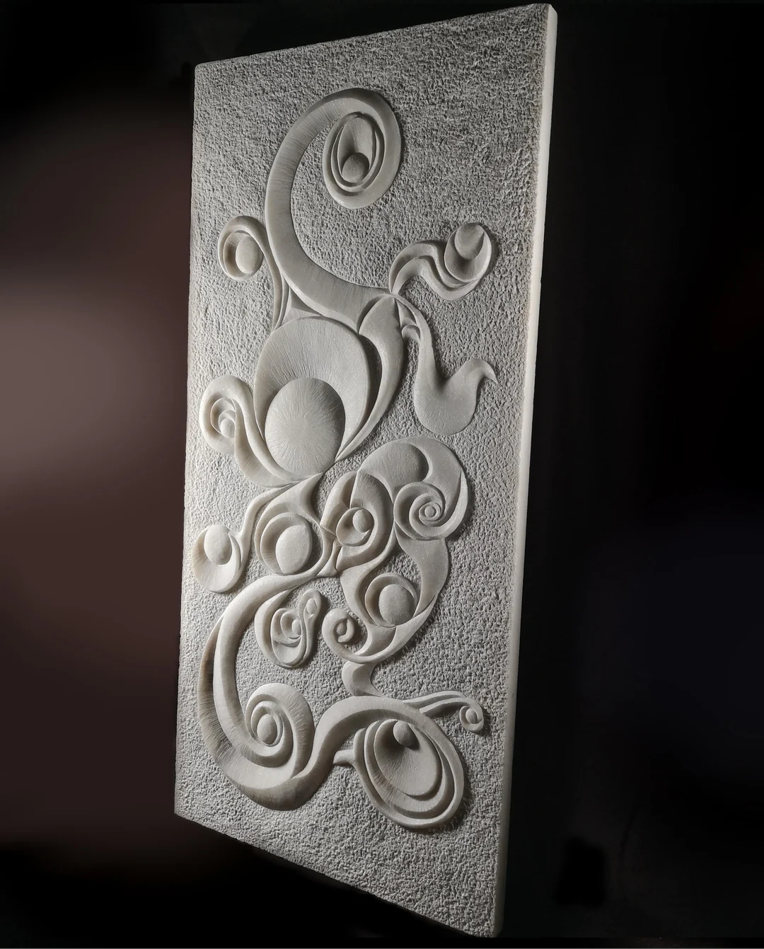 Birdsong, FMStonecarving (Me), Hand carved marble, 2023 | Scrolller