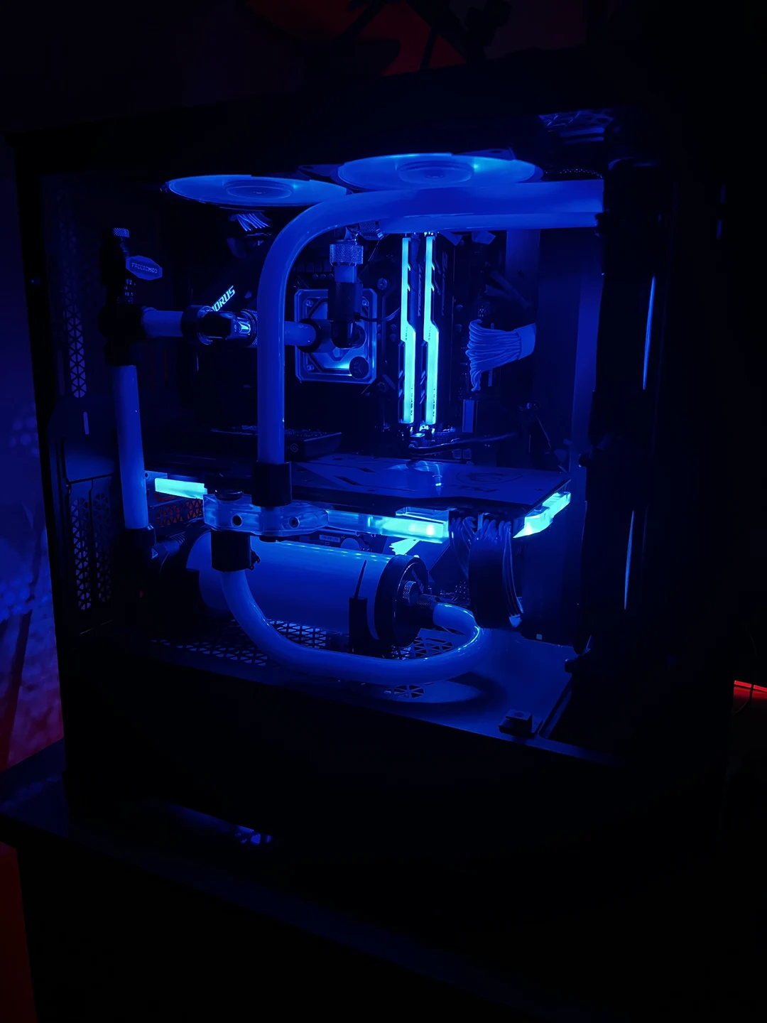 My first water cooling build back from 2019 now a streaming PC | Scrolller