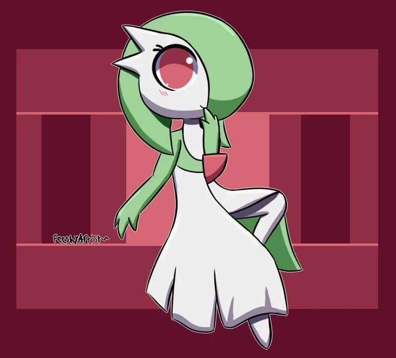 Gardevoir art by: FeeshyArtist | Scrolller
