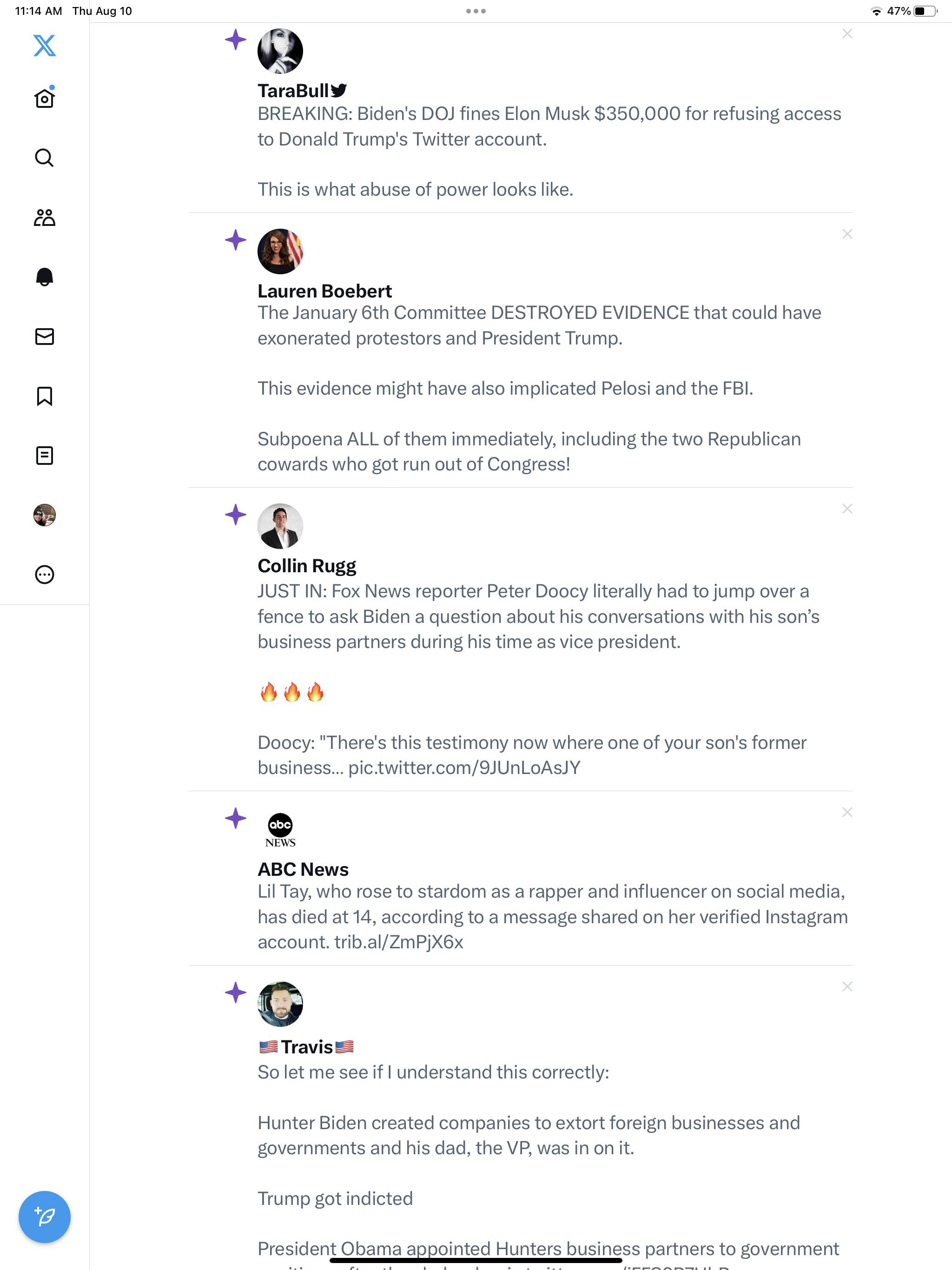 I made a new account and follow only the WHO, 0 followers. Almost every notification and summary ...