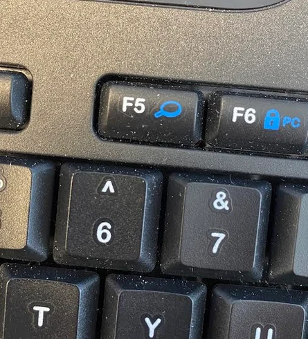 Does anyone know what the Cast Iron button on my keyboard does? | Scrolller