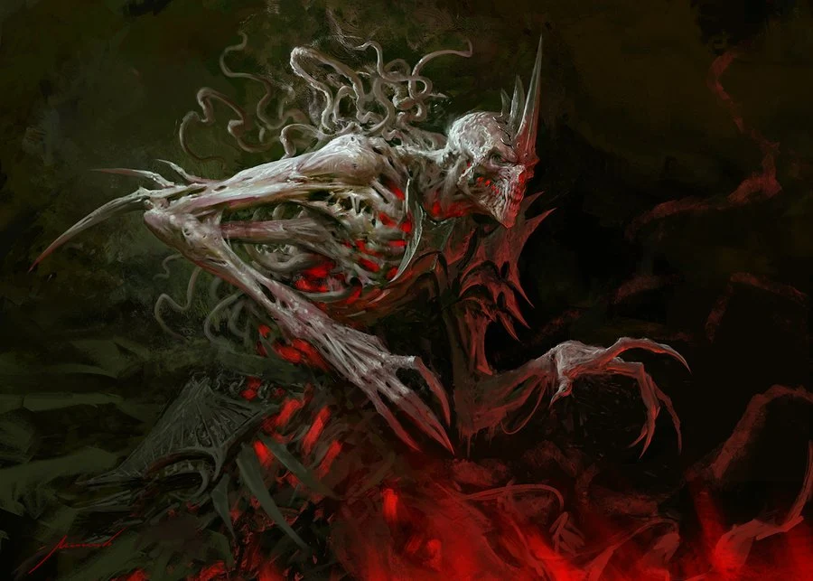 Infernal lich by Antonio J. Manzanedo | Scrolller