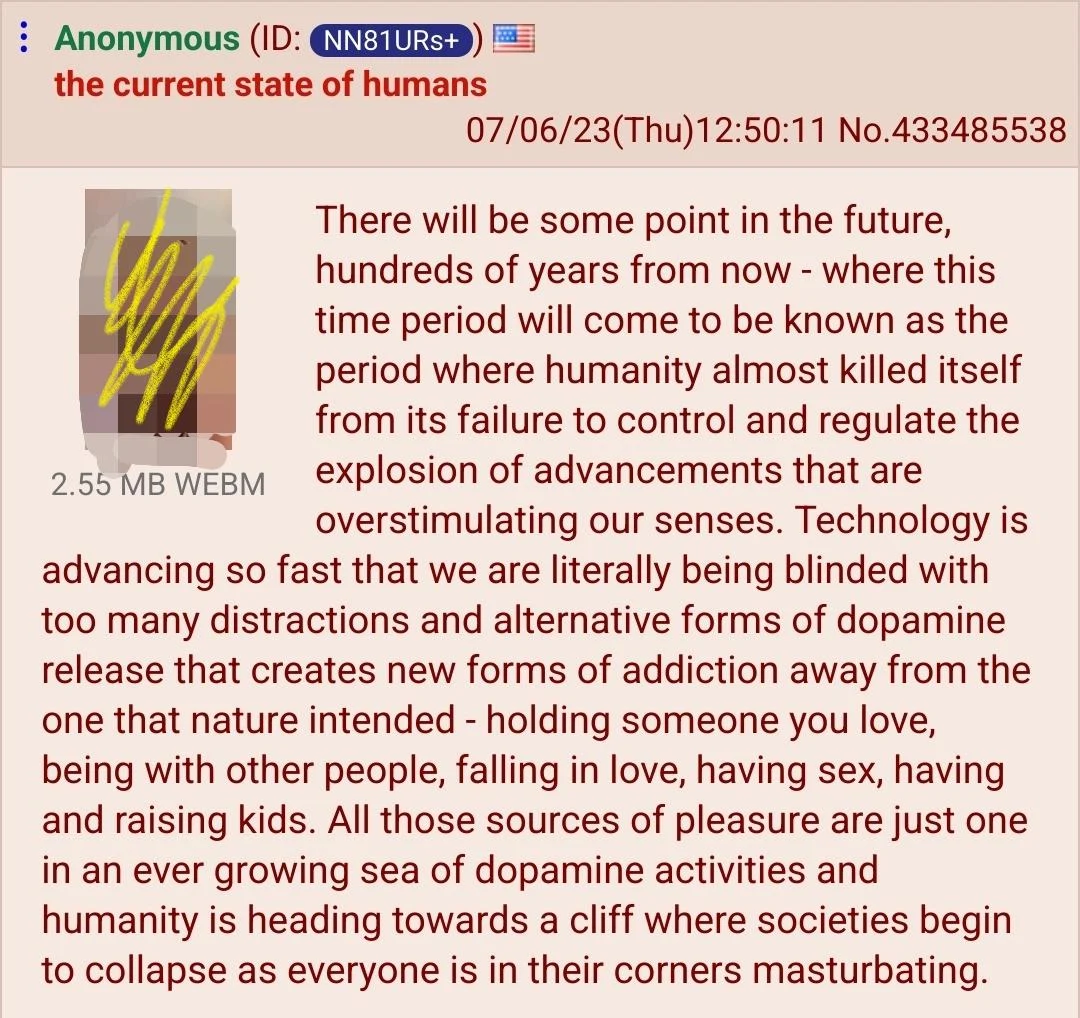 The current state of humans | Scrolller