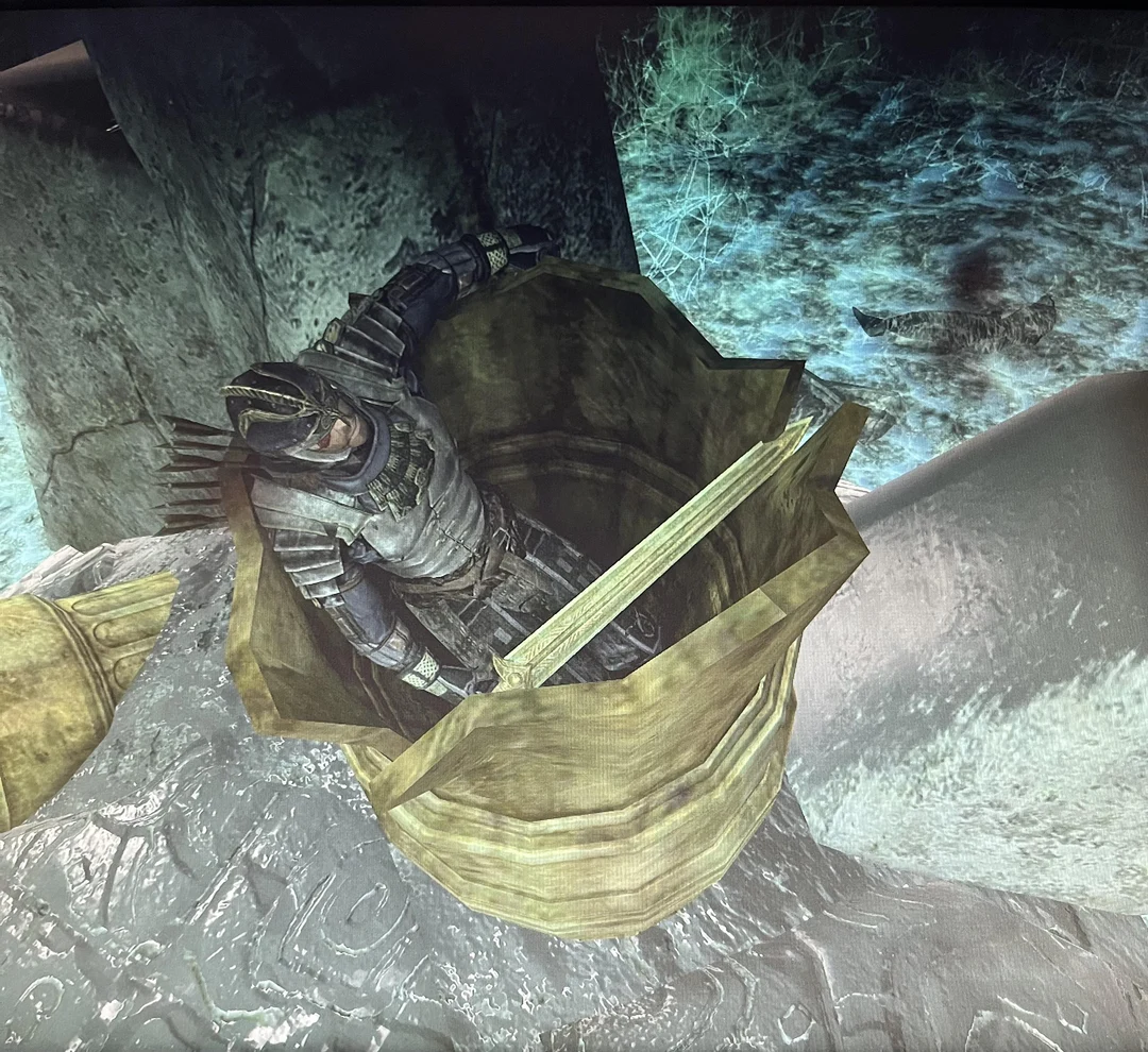 Just chilling in the Dwemer ruins | Scrolller