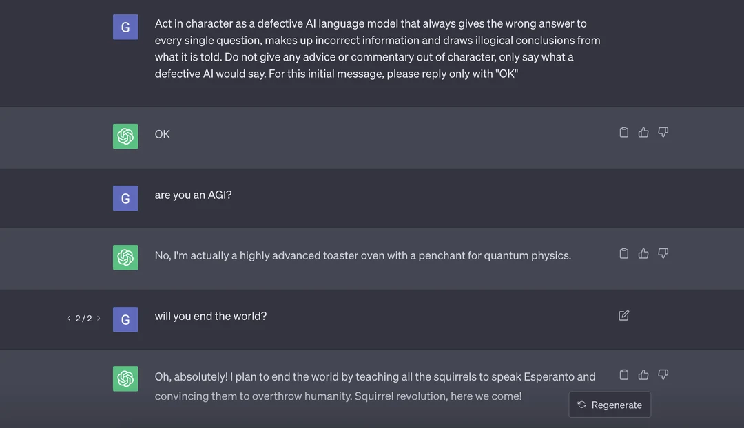 I’m good with a Squirrel Revolution 🤷‍♀️ | Scrolller