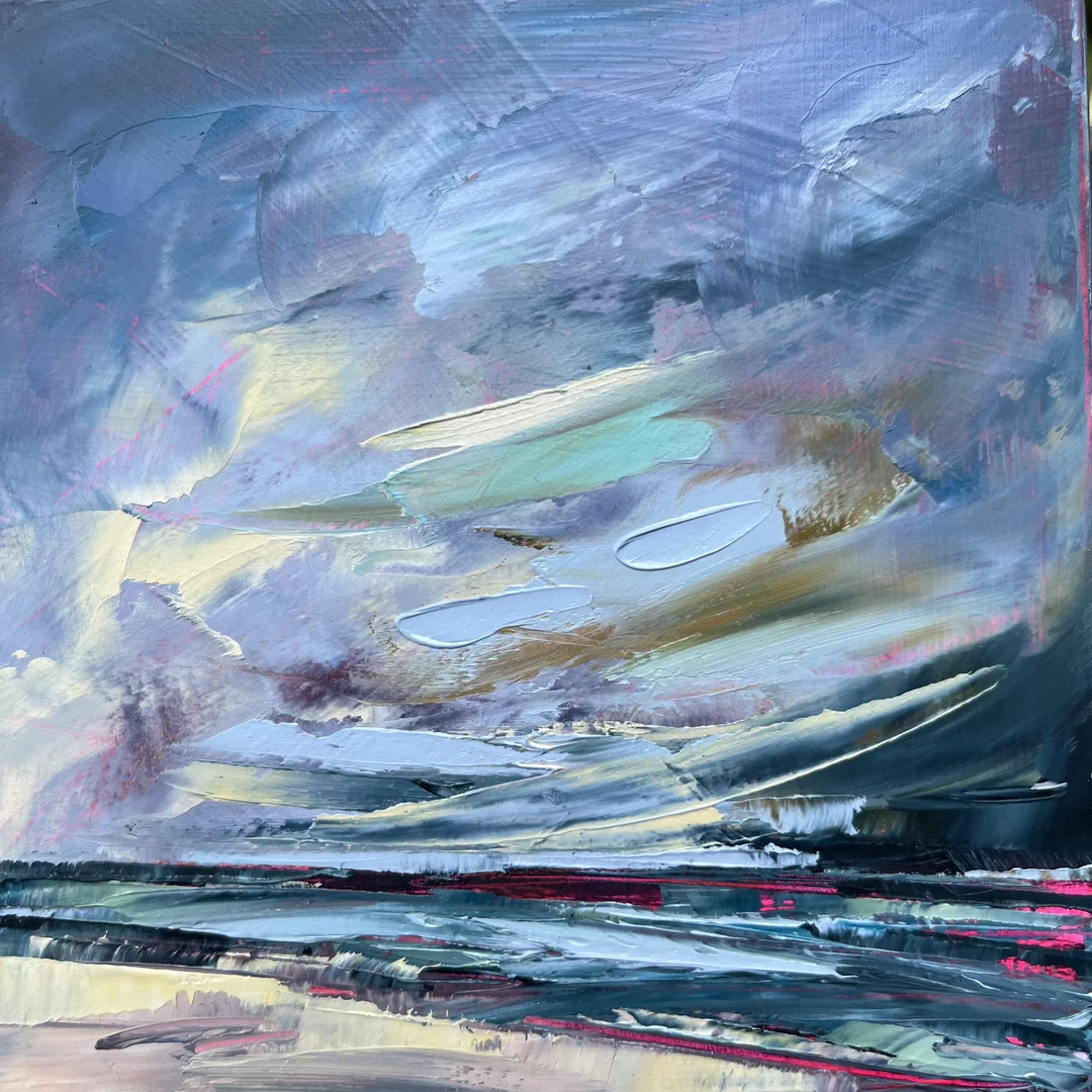 Overcast, Leitner Studios, oil, 2023 | Scrolller