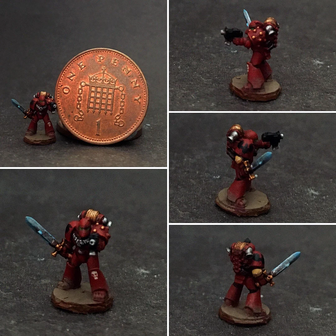 Smol (6mm) blood angel lad | Scrolller