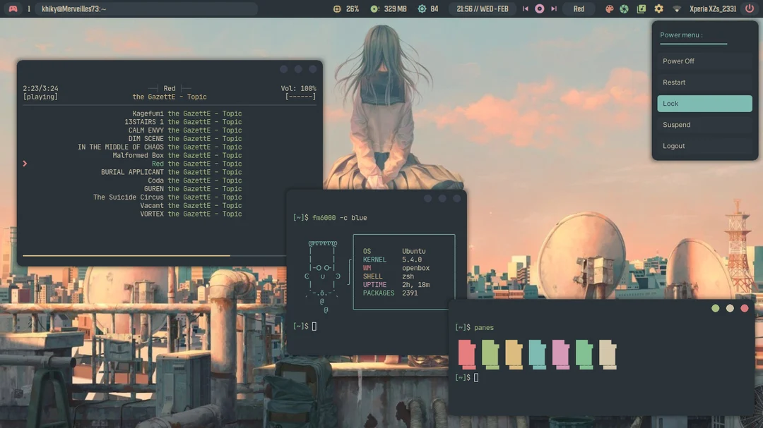 [Openbox] Calm Everforest | Scrolller