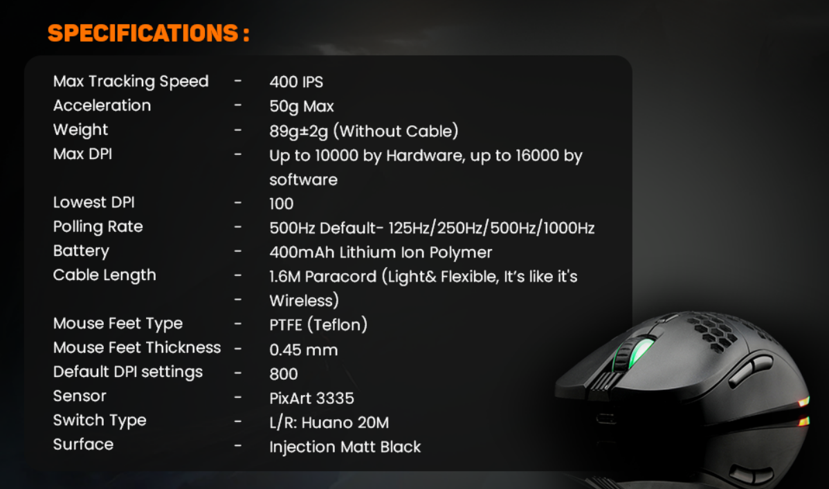 How good are these specs for a new pc gamer who needs a mouse | Scrolller