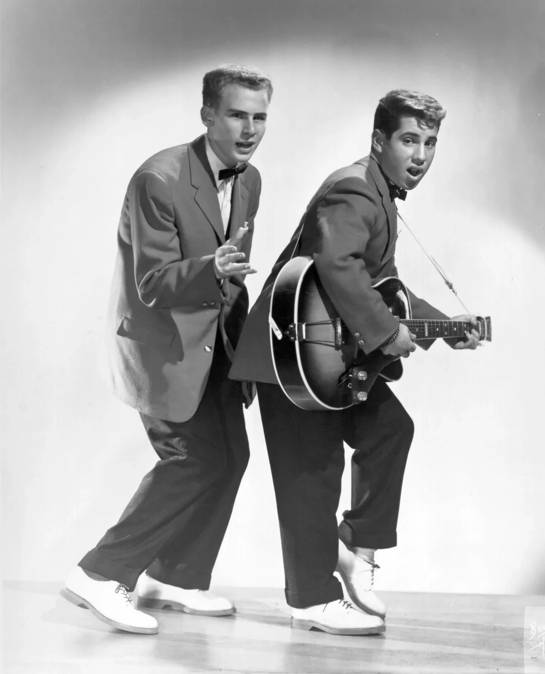 Simon & Garfunkel in 1957, here they were just 15 years old and went by the name Tom & Jerry ...