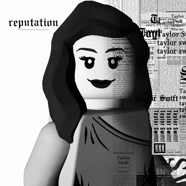 Taylor Swift - reputation Lego Album Art Remake 🐍 (Insta: @LoveSickStudio) | Scrolller