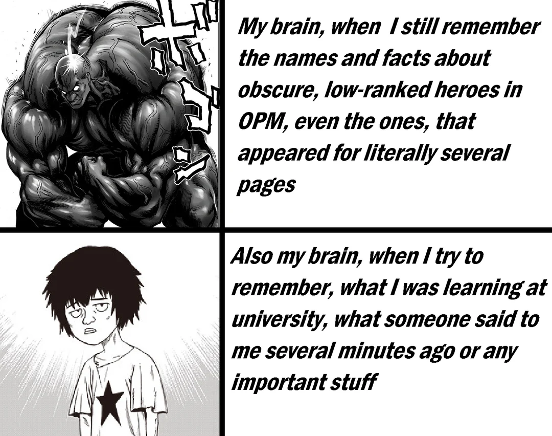 My brain clearly knows, what is truly important | Scrolller