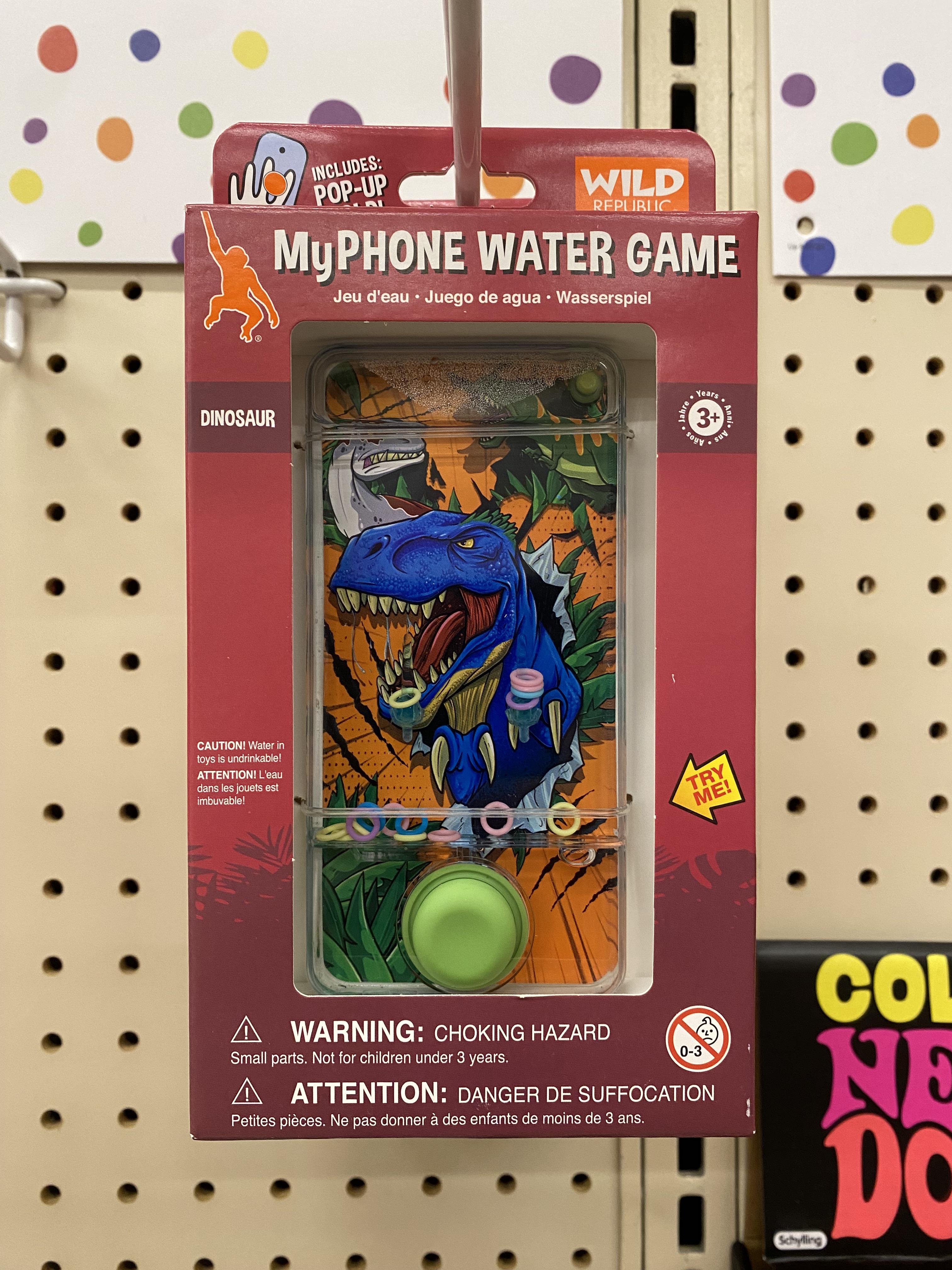 They design water arcade games to look like mobile phones now. | Scrolller