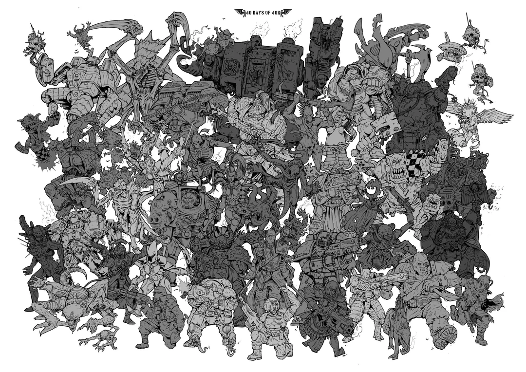 #40daysof40k COMPLETE! | Scrolller