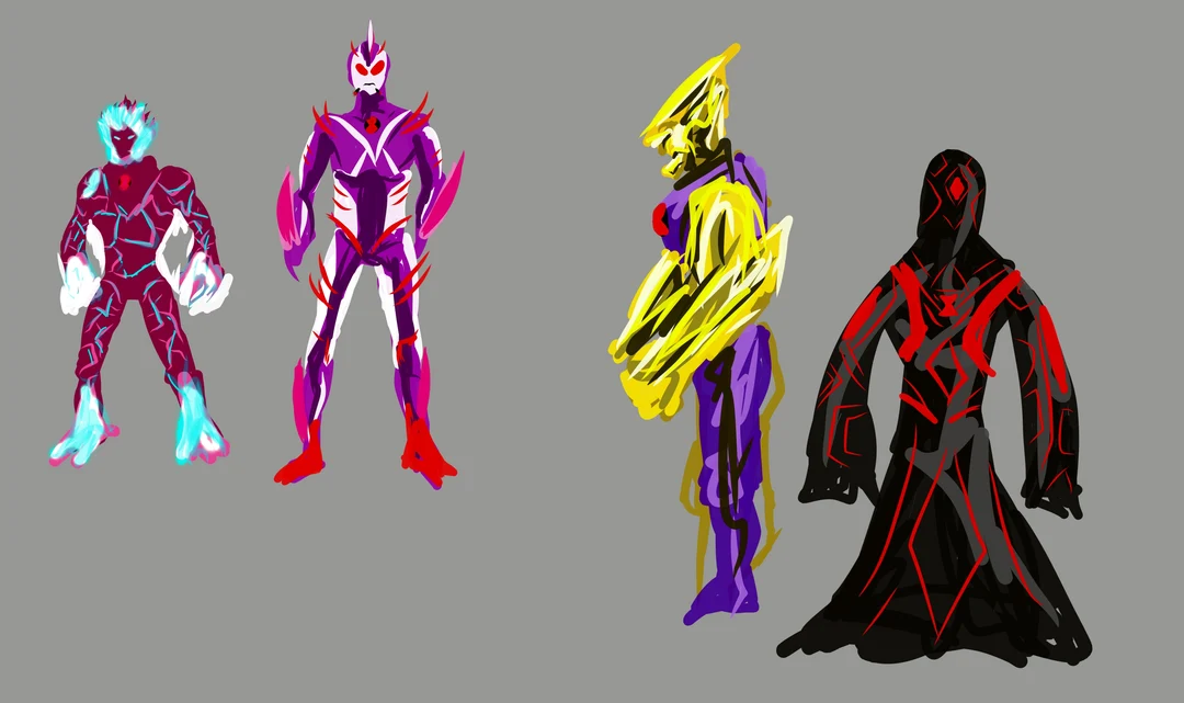 Albedo's - Heatblast, Waybig, Goldhead and Malware | Scrolller