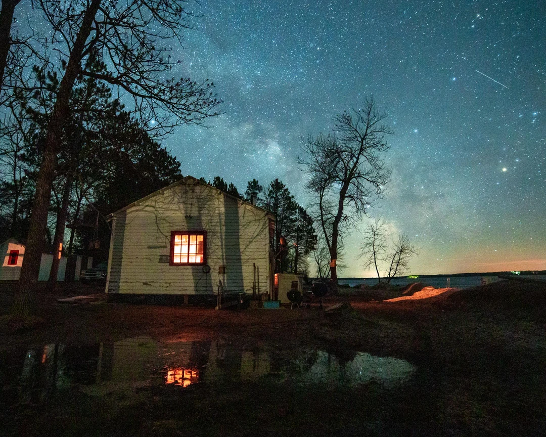 100 Year Old One Room Cabin in Chippewa National Forest, MN | Scrolller