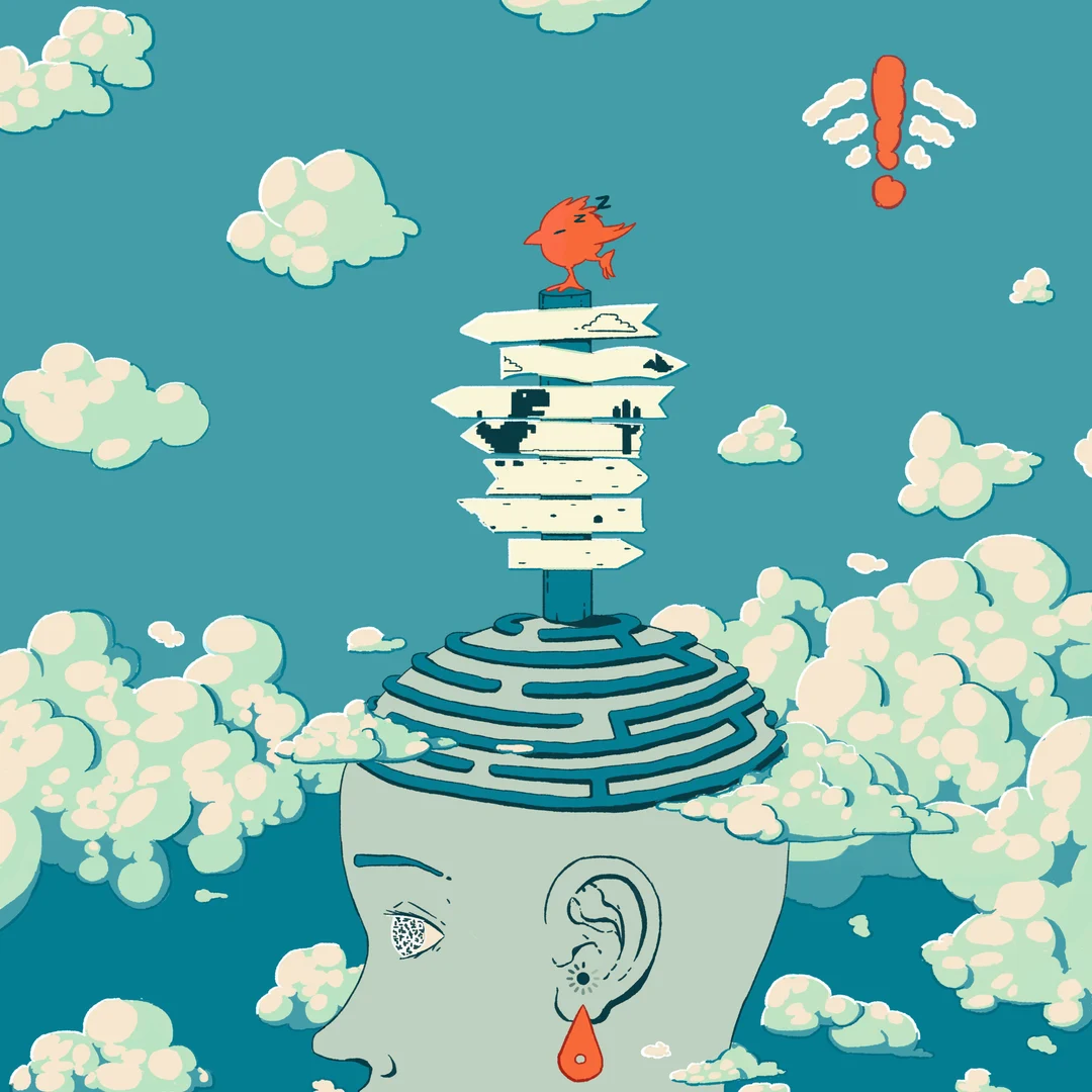 Lost Connection, digital, Lyawrr (Me), 2023 | Scrolller