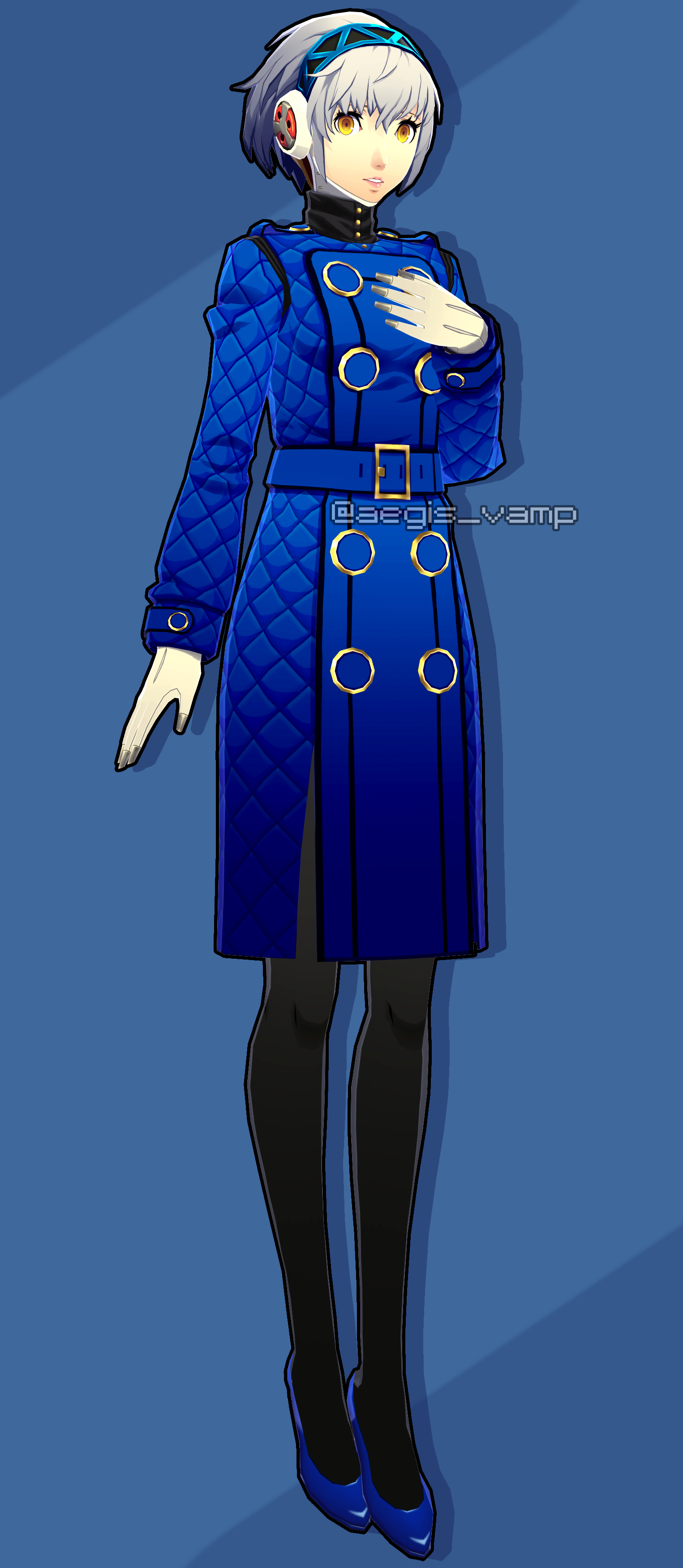 Discover more like PERSoNA: [OC] Deep Blue Aigis 💙 and Related Content | Scrolller