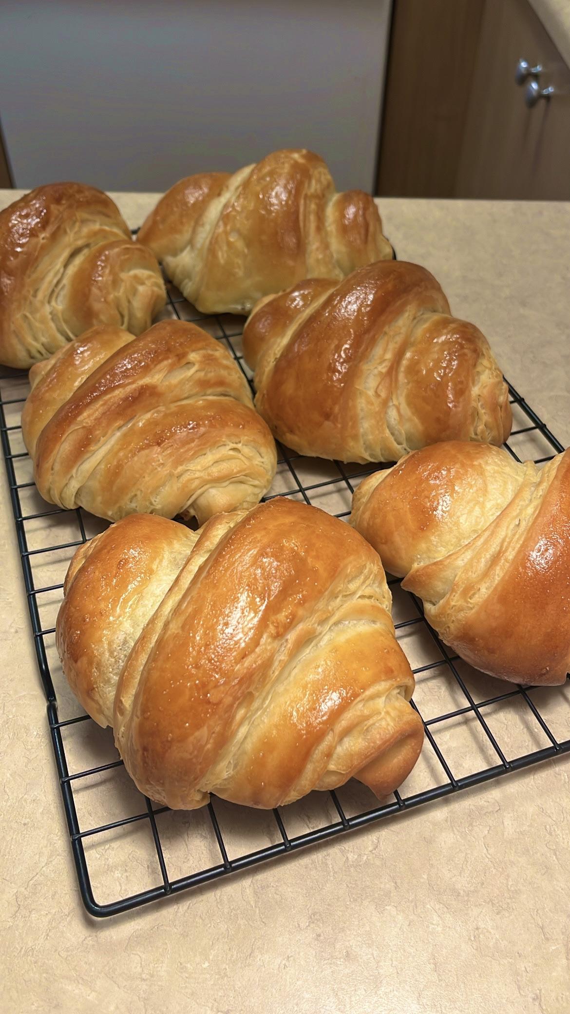 First time baking croissants | Scrolller