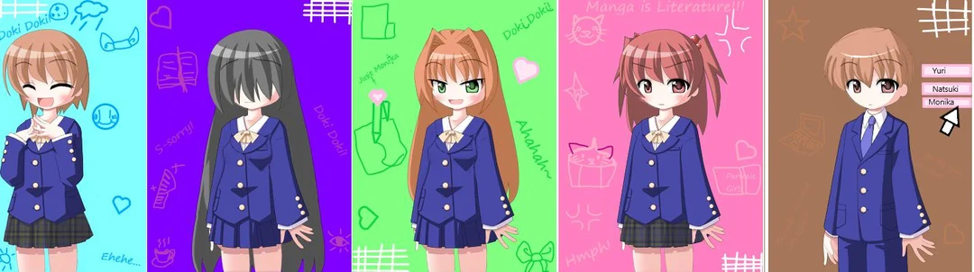 Ddlc concept version remake v2 | Scrolller