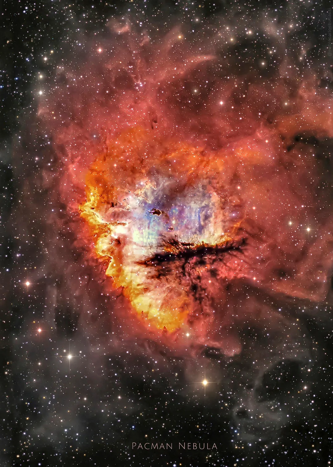 Pac-man nebula | Scrolller