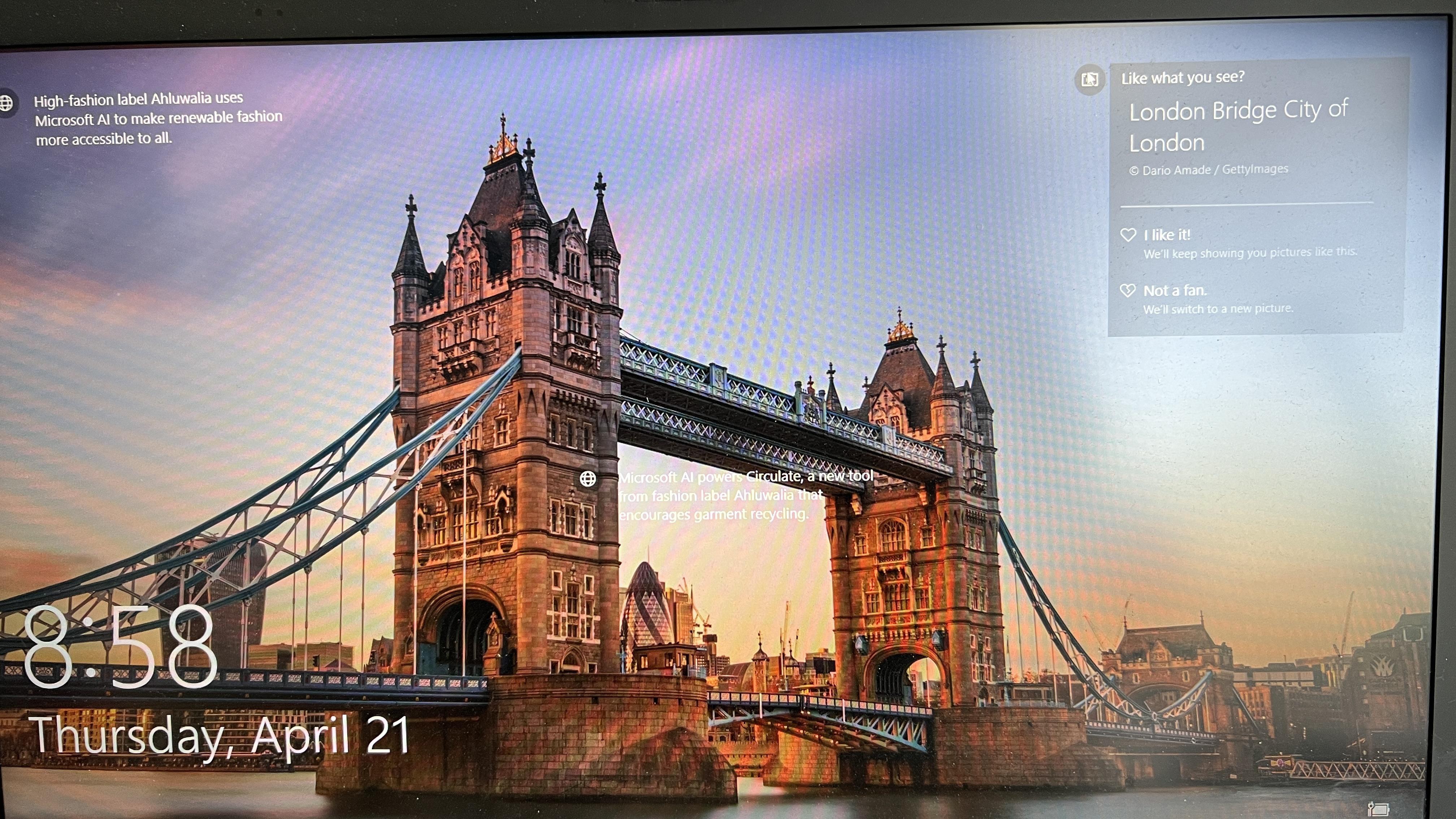Microsoft, it’s “TOWER” bridge. | Scrolller