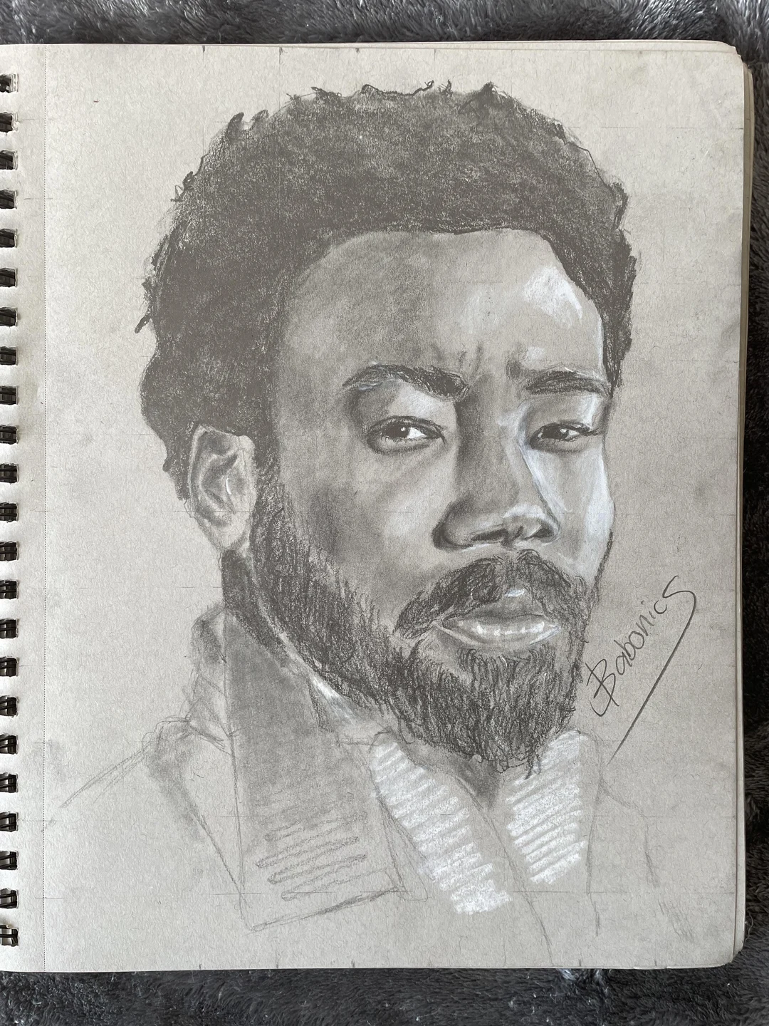 Childish Gambino, Babonics_Studios, pencil, 2022 | Scrolller