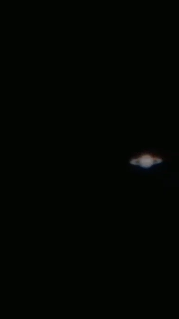Saturn through my telescope. | Scrolller
