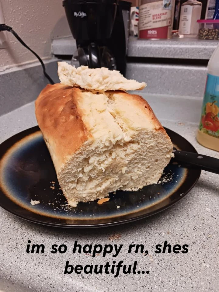 My first ever loaf of bread!! | Scrolller