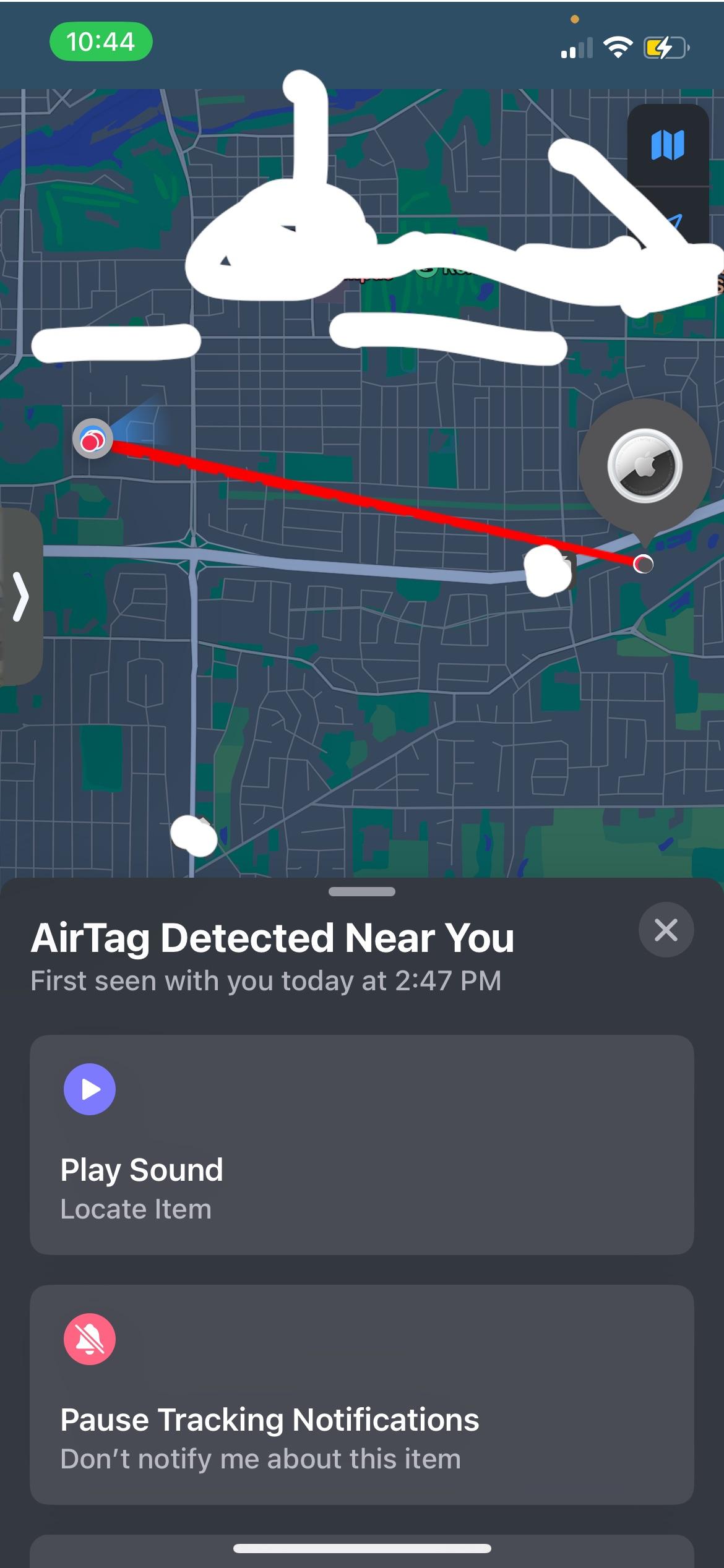 AirTag tracking me? | Scrolller