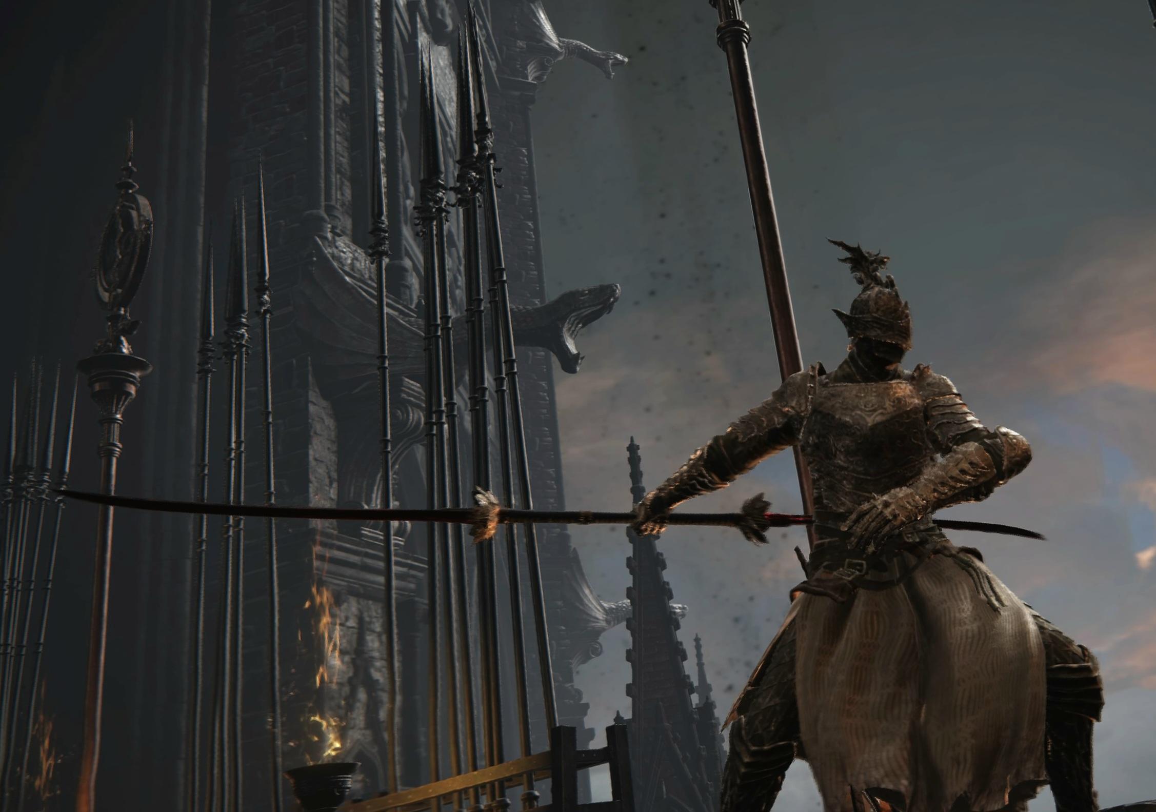 Thought this armor combination looked good with this DLC helm. | Scrolller