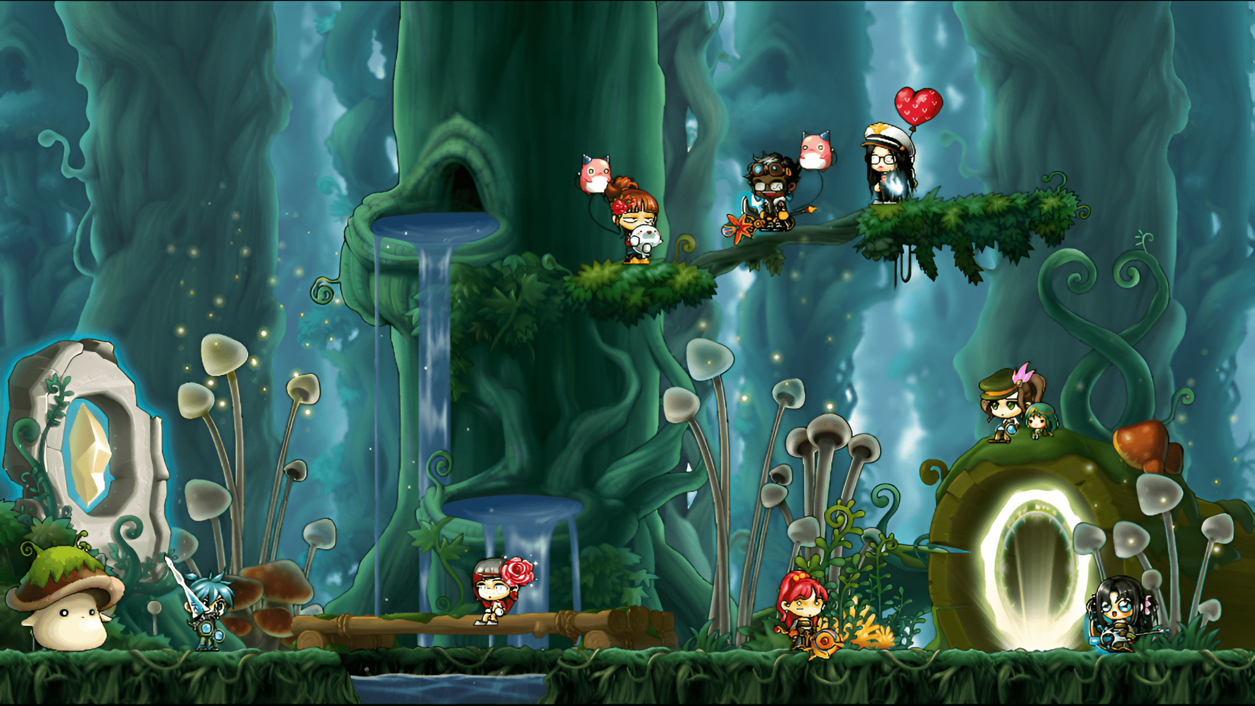 Maplestory wallpaper Ellinia [2560x1440] | Scrolller