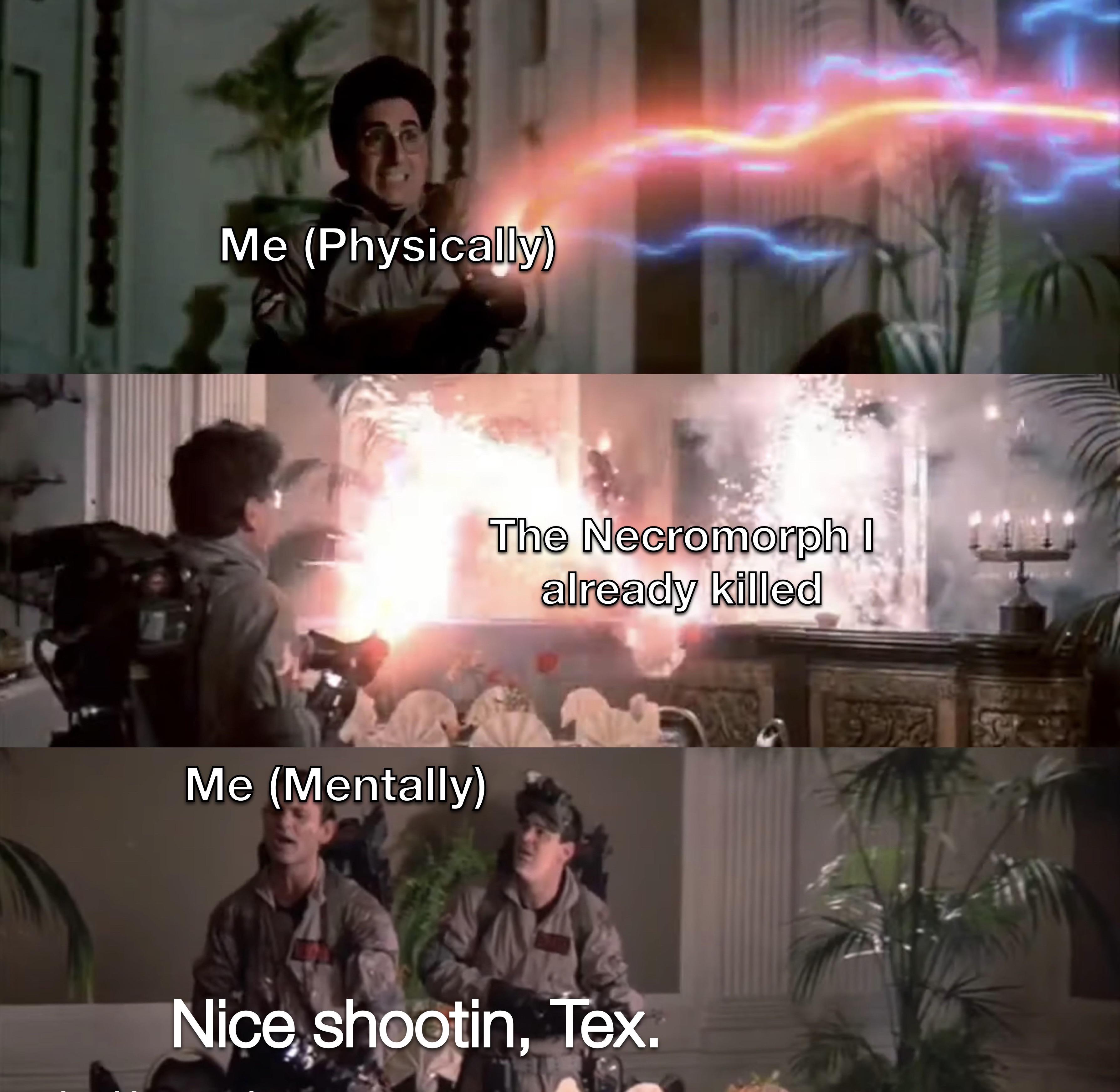 I got my Egon moments in Dead Space | Scrolller