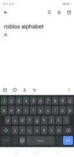 roblox alphabet: whats for A? | Scrolller